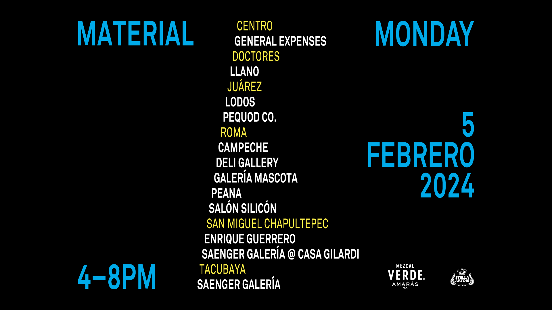 MATERIAL MONDAY 2024 - Material